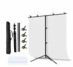 Buy PICPRO Photography 9x6ft T-Shaped Background Stand Adjustable ...