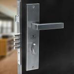 Buy CRUST Premium 10 inch Cylindrical Plate Mortise Door Lock Handle ...