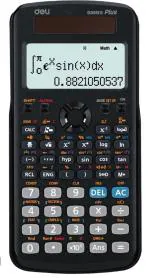 Buy Deli ED991ES Scientific Calculator, Textbook Display , Calculator 417F , Black, Pack of 1 ...