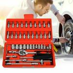 Buy MOSTSHOP 46 in 1 Pcs Tool Kit & Screwdriver and Socket Set, Hand ...