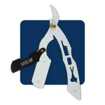 Buy Hair Line Professional Barber Shaving Cut Straight Edge Razor ...