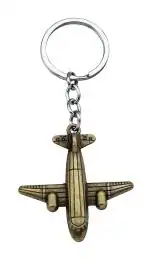 Buy Fine Blessings Airplane Metal Keychain A Online at Best Prices in ...