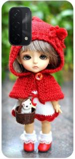 Buy Zepboom Oppo A74 5G, Cph2263 Multicolor Plastic Gudiya Love Printed ...