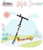 Buy Odelee Smarty Foldable Scooty Metal Frame,3 Adjustable Height For ...