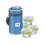 Buy Judge by Prestige TiffinBox Pack of 4 Containers Lunch Box with ...
