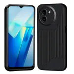 Buy Knotyy Back Cover for Vivo Y58 5G (Black, Flexible, Silicon, Pack ...