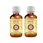 Buy Deve Herbes Pure Rice Bran Oil (Oryza sativa) Natural Therapeutic ...