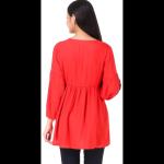 Buy PATHAK ENTERPRISES Trendy Fashionable Women Orange Kurta Online at Best Prices in India ...