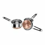 Buy JKICHNM tainless Steel Sauce Pan | Copper Base Tea Pan | Silicone ...