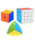 Buy CrackaDeal Plastic Cube Combo Set of 2X2, 4X4, Mastermorphix High ...