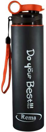 Buy Rema Red Do Your Best Stainless Steel Water Bottle 1000 ml (Pack of ...