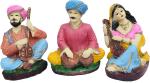 Buy Gw Creations Multicolor Polyresin Decorative Showpiece - Sitar ...