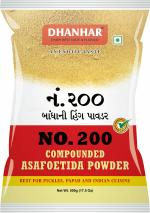 Buy DHANHAR No. 200 Pure and Strong Hing / Asafoetida / Compounded Hing ...
