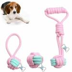 Buy THE DDS STORE New Dog Rope Toys 3 Pack, Puppy Teething Sturdy ...