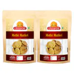 Buy Ghotaram Tasty Healthy Methi Mathri | Handmade Crispy Breakfast ...