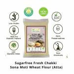 Buy VILLKART NATURALS PRESENT Sona Moti whole wheat flour (Indian Fresh ...