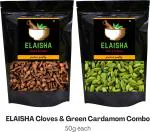 Buy Elaisha Cloves Laung And Green Cardamom Elaichi Choti Handpicked ...
