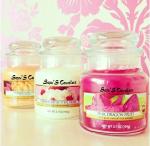 Buy Sapi’S Green, Light Red, White Soy Wax Highly Scented Aroma Jar ...