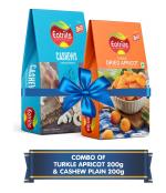 Buy Eatriite Turkle Dried Apricot & Cashew Plain Combo 400g ( 200g x 2 ) Online at Best Prices ...