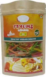 Buy Aplenty Fryums Multi Colour Crunchy Pipe by Veganic | Ready to Fry ...