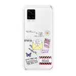 Buy Emble Label Butterfly Stickers Soft Silicone Case For Vivo V20 ...