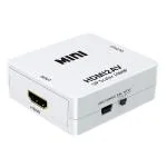 Buy WETEK HDMI2AV Up Scaler 1080P HDMI to AV Composite Video Audio ...
