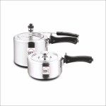 Buy Home Zone-Aluminium Sleek Pressure Cooker Combo Induction Bottom ...
