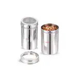 Buy Ebun Heavy Gauge See Through Stainless Steel Containers 500 Gms ...