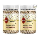 Buy RED CLIFF Premium Californian Roasted & Salted Pistachios | Combo Pack Of 2 | Pista Dry ...