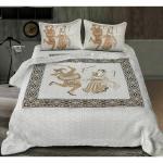 Buy PALANG SHOBHA Cotton sanganeri Jaipuri Bedsheet 141 TC Queen Size ...