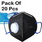 Buy Leplion Multicolor 5 Layers Protection Reusable Washable N95 Mask ...