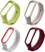 Buy Microcart Silicone Multicolor Smart Band Strap For Xiaomi Mi Band 4 ...