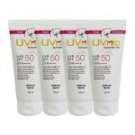 Buy Uvmed Tinted Sunscreen Cream SPF 50(50ml) : Pack of 4 Online at ...