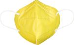 Buy Benison India Yellow Nonwoven Fabric N95 Face Mask (Pack Of 15 ...