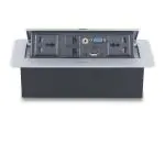 Buy MX Hydraulic Pop Up Box/Cable Cubby with Switch 2 Universal Power ...
