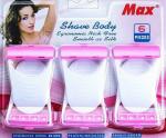 Buy OPTRA-Max Stainless Steel Safit Woman Shave Body Disposable Razor ...