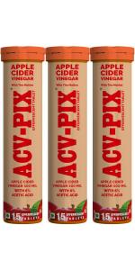 Buy ACV-PIX APPLE CIDER VINEGAR EFFERVESCENT TABLET WITH MOTHER,VIT B6 ...