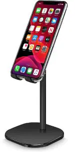 Buy Oxza Black Plastic Universal Adjustable Multi Angle Desktop Phone ...