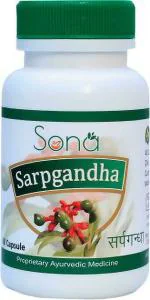 Buy SONA HEALTH CARE Organic Sarpagandha Capsule - 60 Capsules, Pack of ...