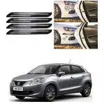 Buy Feelitson Black Car Bumper Protector Safety Guard Double Strip For ...