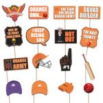 Buy Festiko Team SH Photobooth Props (Set of 16 Pcs), Ipl Theme ...