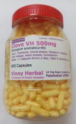 Buy Clove DH Herbal Supplement Capsules 600 Caps Jar - DoctorKC Herbal ...