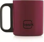 Buy Basik Red Stainless Steel Astra Pop Double Walled Tea Cup, 180 Ml ...