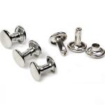 Buy RELY (Pcs-50) 7 mm Jam Button Male Female | Rivet Buttons, Flat ...