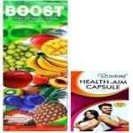 Buy Herbshd Boost Syrup 450 ml & Heath-Aim 50 Capsule for Immunity ...
