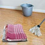 Buy EVERSTORE Cotton Floor Cleaning cloth for surface pack of 2 Online ...