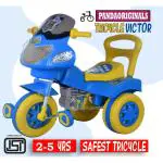 Buy Pandaoriginals Blue Plastic Toysphere Victor Tricycle For Kids (2-5 ...