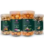 Buy VAAPA Pani Puri, Pink Salt,Peri Peri,Cream & Onion Flavored Makhana ...
