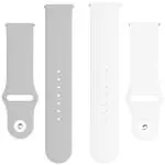 Buy Black Lovies White, Grey Silicon Smart Watch Strap For Real Me ...