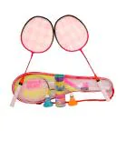 Buy MEGAPLAY (RISE Badminton Racket + RAINBOW Feather Shuttlecock 5 pcs ...